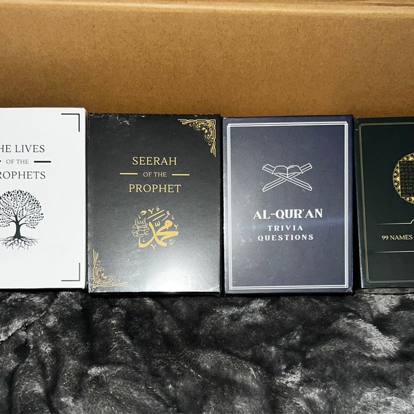 Islamic Trivia Cards – Fun Educational Game for Muslims - Islamic ...