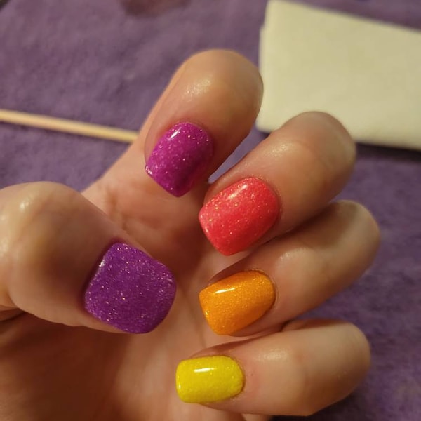 Electric Paradise Collection- Dip Powder, Dip Powder for Nails, Acrylic ...