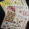 June Monthly Bullet Journal Sticker Kit Summer Camping Themed Stickers ...