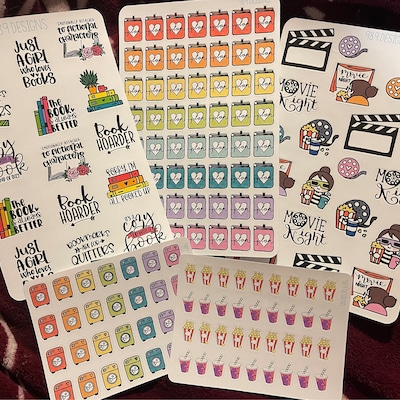 Cell Phone Icon Planner Stickers - Etsy