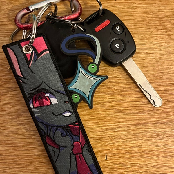 Embroidered Jet Tag Keychains | 1" X 4" - Etsy