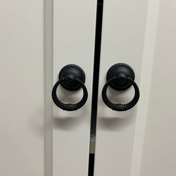 Classic Antique Bronze Cabinet Handles, Cabinet Hardware, Dresser Pulls ...