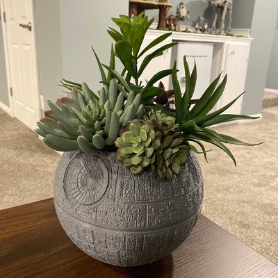 Death Star Planter Bowl Pot - Etsy