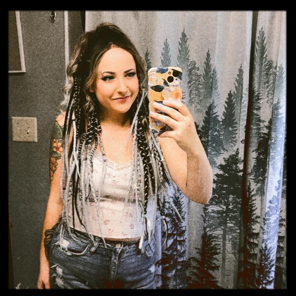 Wool Dreads Full Set DE Dreadlocks Extensions Brown Irish Cream Blond ...