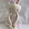 Bunny Sewing Pattern PDF Make 2 Types of Cloth Bunny Rabbit Doll ...