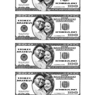 Prop Custom Fake Money Cash Bills Play Bachelorette Party Birthday ...