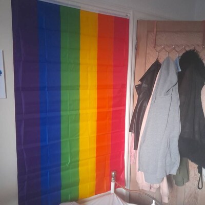 LARGE Premium LGBT Pride Flags discreet Packaging Rainbow Flag 5ft by ...