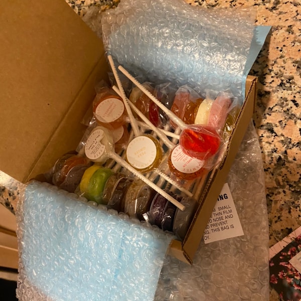 Sample Sale Lollipop Grab Box - Pick Your Size - Little Bit of ...