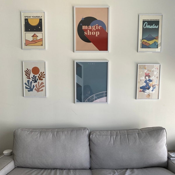 SEVENTEEN Singles Color Palette Print | Modern Seventeen KPOP Poster ...