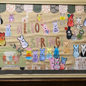 Scarecrow Pumpkin Patch Autumn Fall Bulletin Board Kit - Etsy