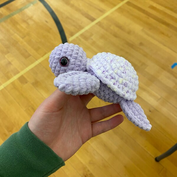 Crochet Mini Turtle Pattern PDF Download Beginner Friendly Amigurumi ...