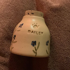 Strawberries Pet Urn Cat Urn Pottery Urn for Animals - Etsy