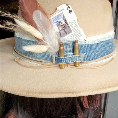 Custom Hat Band Feathers. Hat Band Accessory. Custom Feather for Your ...