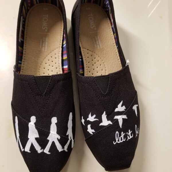 Custom TOMS Painted Shoes Choose Your Design Hand Painted TOMS Shoes ...