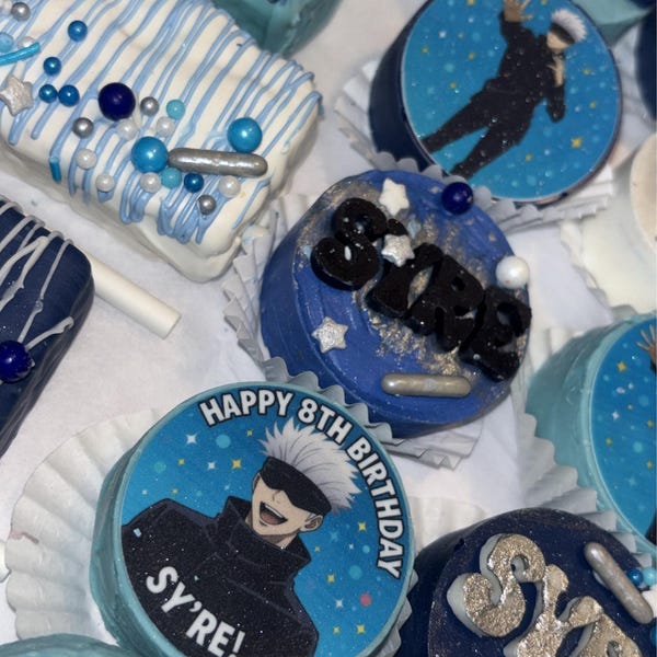 Custom Edible Images Oreo Cupcake Toppers Drink Toppers 1" 2" | Any ...