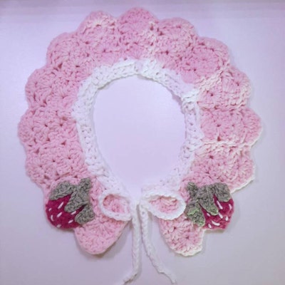 Handmade Fish Cat Collar Knit Star Cat Collar Tie up Pet - Etsy