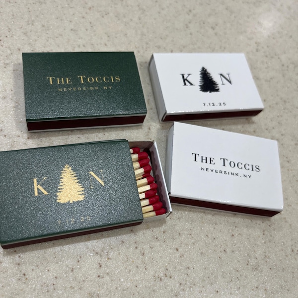 Bulk Business Personalized Matchboxes - Custom Matches - Logo Matches ...