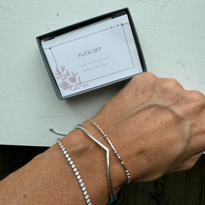 Morse Code Bracelet, Personalized Dainty Beaded Bracelet, Profanity ...