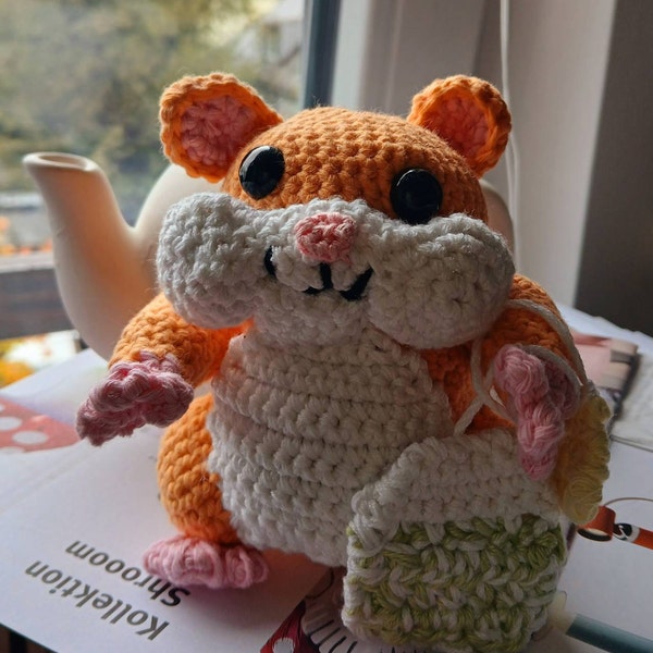 Häkelanleitung - Hamish der Hamster - Amigurumi - Etsy.de