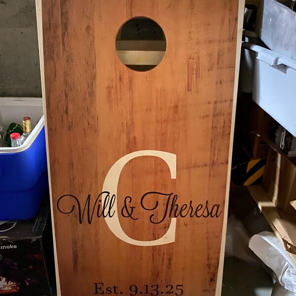 Muscle Toss Race to the Finish Cornhole Set With Bags - Desktop ...