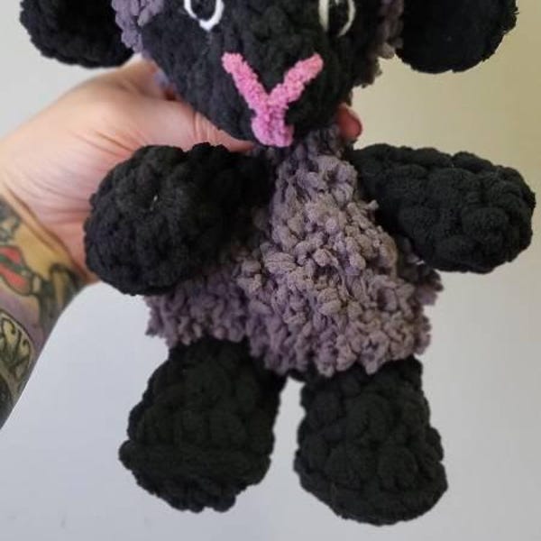 Lenni the Lamb Crochet Pattern | No Sew Low Sew Crochet Amigurumi ...