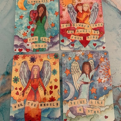 Angel Affirmation Cards, Angel Inspiration Cards, Angel Guidance Cards ...