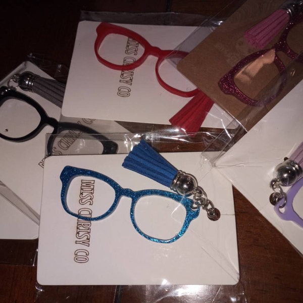 Eyeglass Keychain Acrylic - Etsy