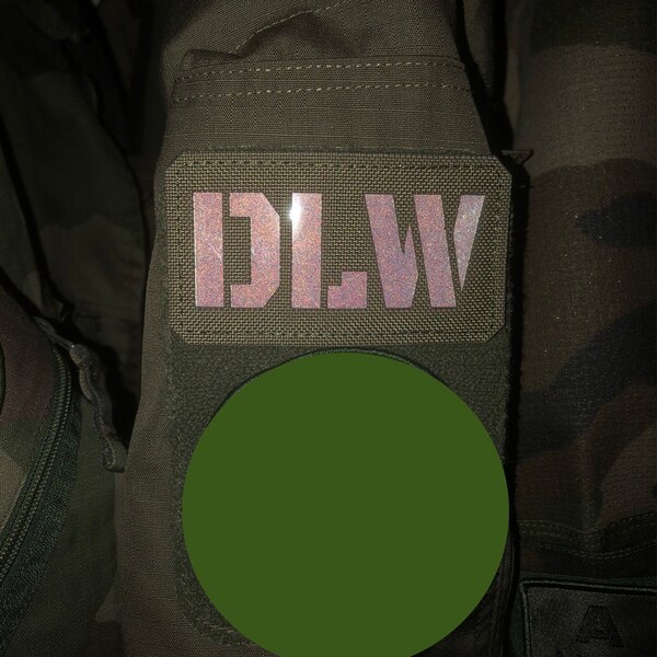 Your Name 3.5x2 Callsign Laser Cut Cordura Patch With Velcro 90 X 50 Mm ...