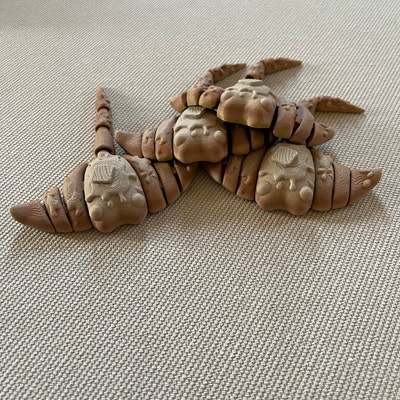 3D Printed Flexi Ball Python Snake - Etsy