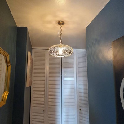 Black Ceiling Lamp Modern Ceiling Lamp Long Hanging Lamp for - Etsy