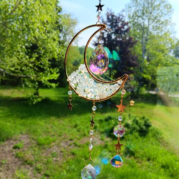Magical Crystal Sun Catcher: Transform Your Home’s Light! Stunning ...