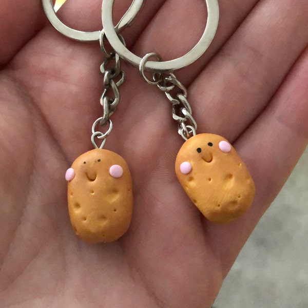 Potato Keychain - Valentines Day Easter Gift Best Friend Gift - Funny ...