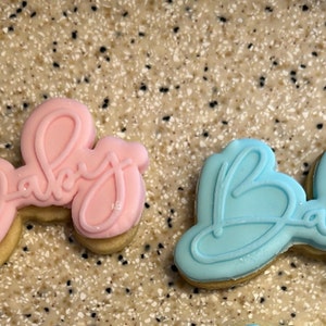 Baby Embosser & Cookie Cutter Combo Acrylic Fondant Stamp, Embosser for ...