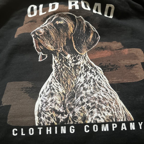 GWP Hoodie | German Wirehaired Pointer | Mens Bird Hunting Hoodie ...