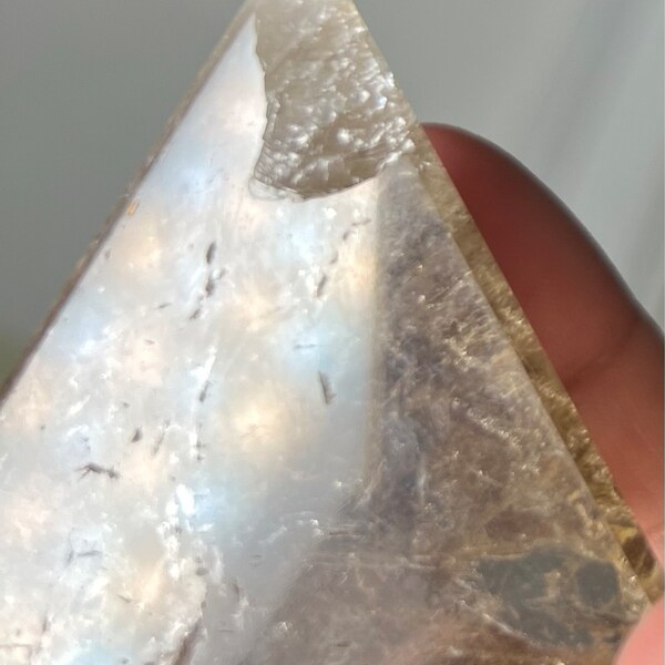 RARE Large Trolleite Pentagonal Pyramid | Five Sided Pyramid | Sacred ...