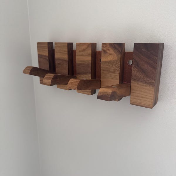 Piano Coat Rack Wall Hook for Entryway Coat Hat Robe Hanger, Space ...