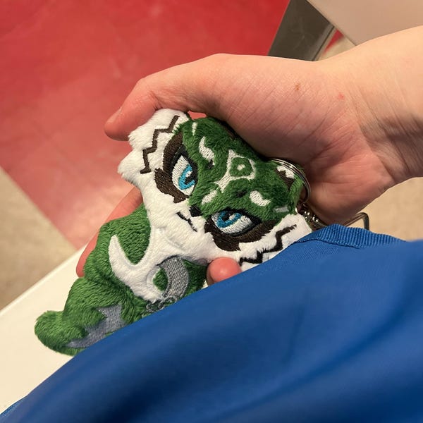 Cute Chibi Snake Plush Keychain Charm - Etsy