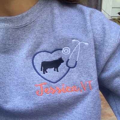 Vet Gift, Vet Tech, Large Animal Vet, Veterinarian Stethoscope, DVM ...