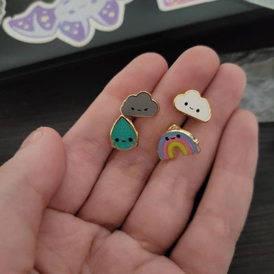 Mega Mystery Bag Kawaii Blind Bag Collectable Enamel Pin Cute Stickers ...