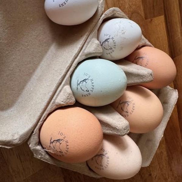 CUSTOM Egg Stamp With Initials - Mini Stamper for Eggs - Farm Stand ...