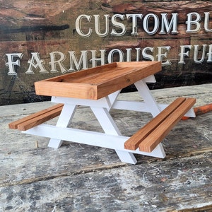 One Picket Chicnik Table Plans Digital Plans Chicken Table - Etsy