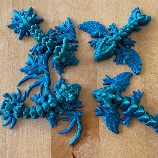 Tiny Heart Dragon, Cinderwing3d, STL File for 3D Printing, STL Print ...