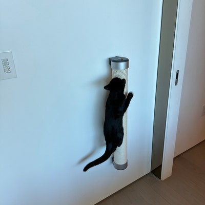 Cat Post for Wall. Modern Scratching Post for Cat. Durable Sisal ...