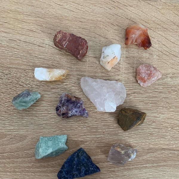 Mystery Bag of Assorted Crystals, Natural Raw Gemstones, Wholesale ...