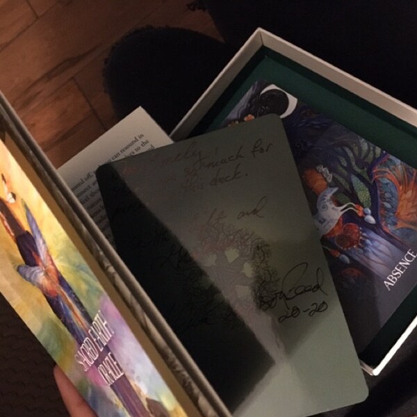 Sacred Earth Oracle Deck, SIGNED Art by Helena Nelson - Reed, Text by ...