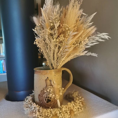 Fluffy Pampasgras Mini-Pampasgras braun Natur - Etsy.de