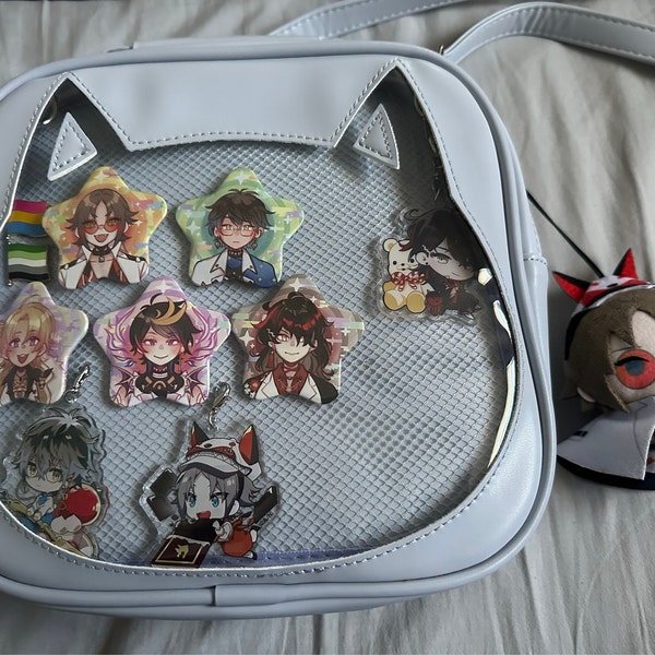 Nijisanji Vtuber | Star Buttons - Etsy