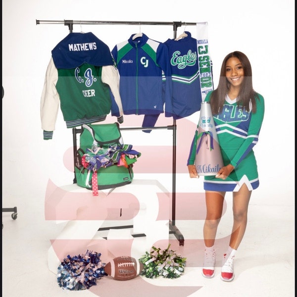 19" Cheer Megaphone Custom for Cheerleading and Personalized for Your ...