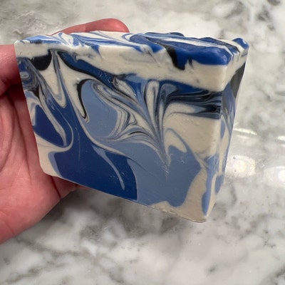 Aqua Soap Men's Handmade Cold Process Soap Vegan Soap - Etsy