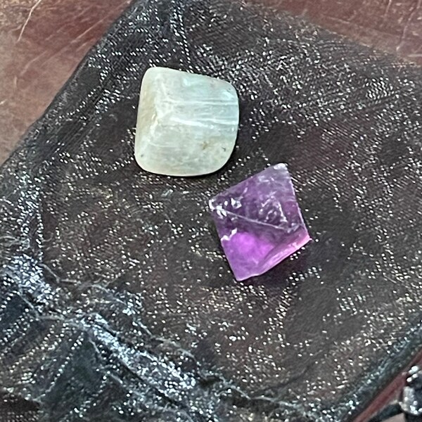 Green Flash ~ Labradorite Palm Stones, Crystal, Pocket Stones ...